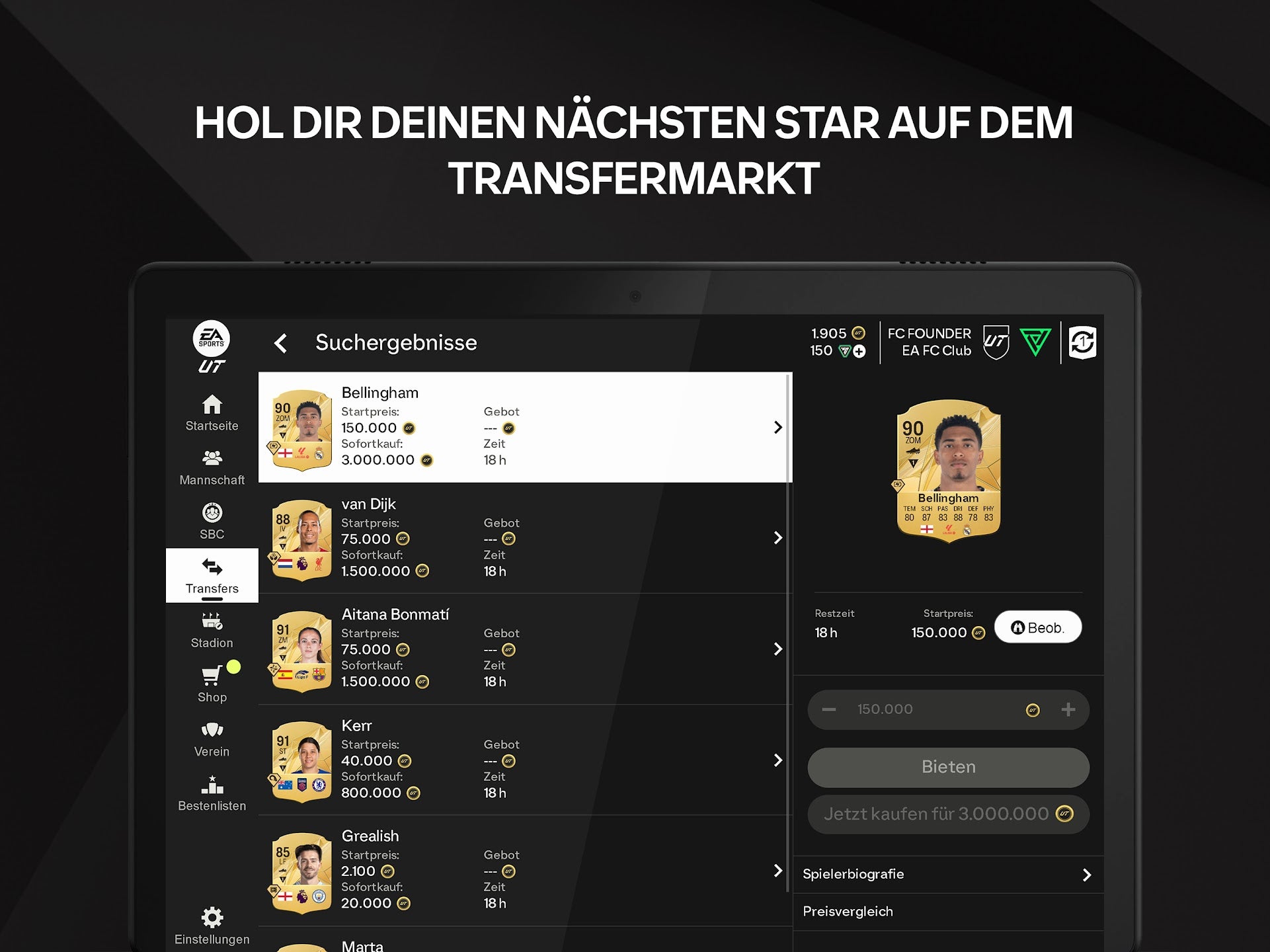 EA FC 25: Web App und Companion App sind live! – Alles zum Login und ...