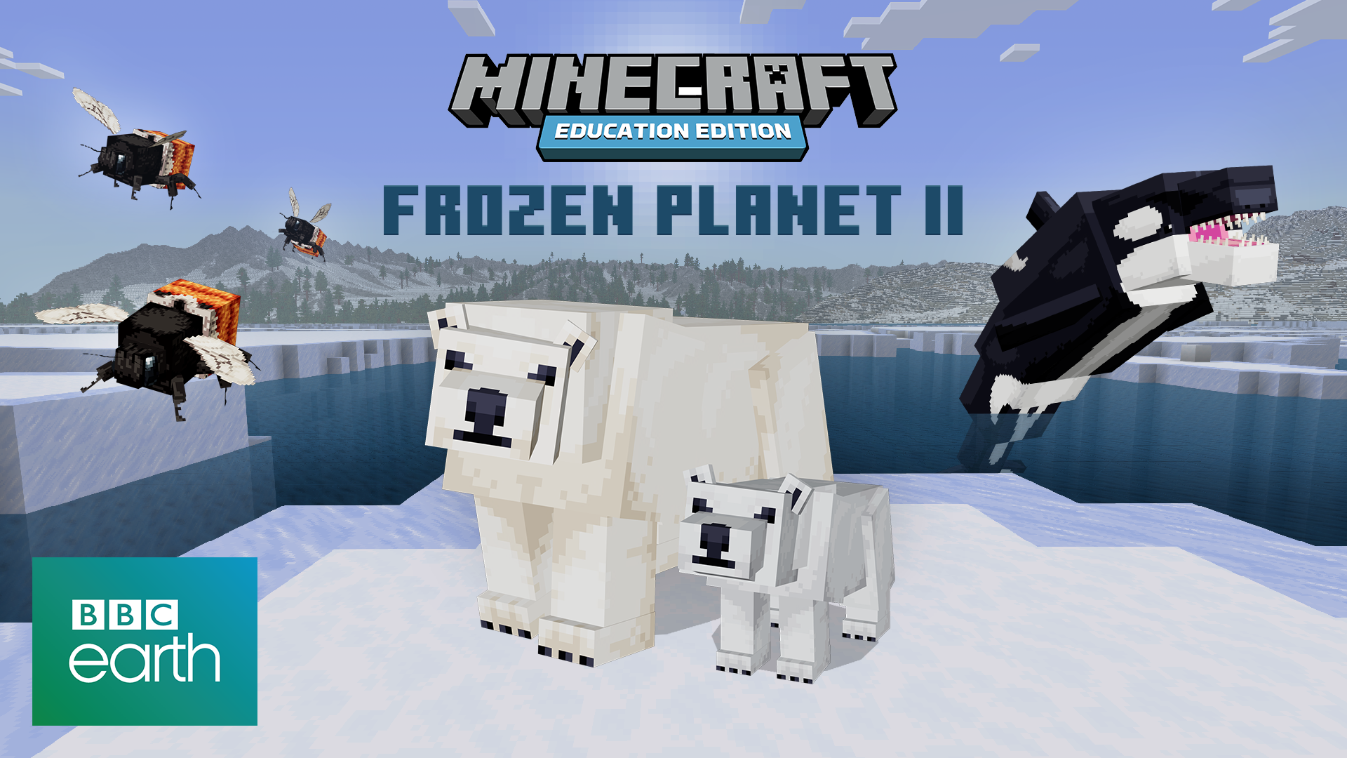 Minecraft partners with Frozen Planet 2, launching engaging new worlds ...