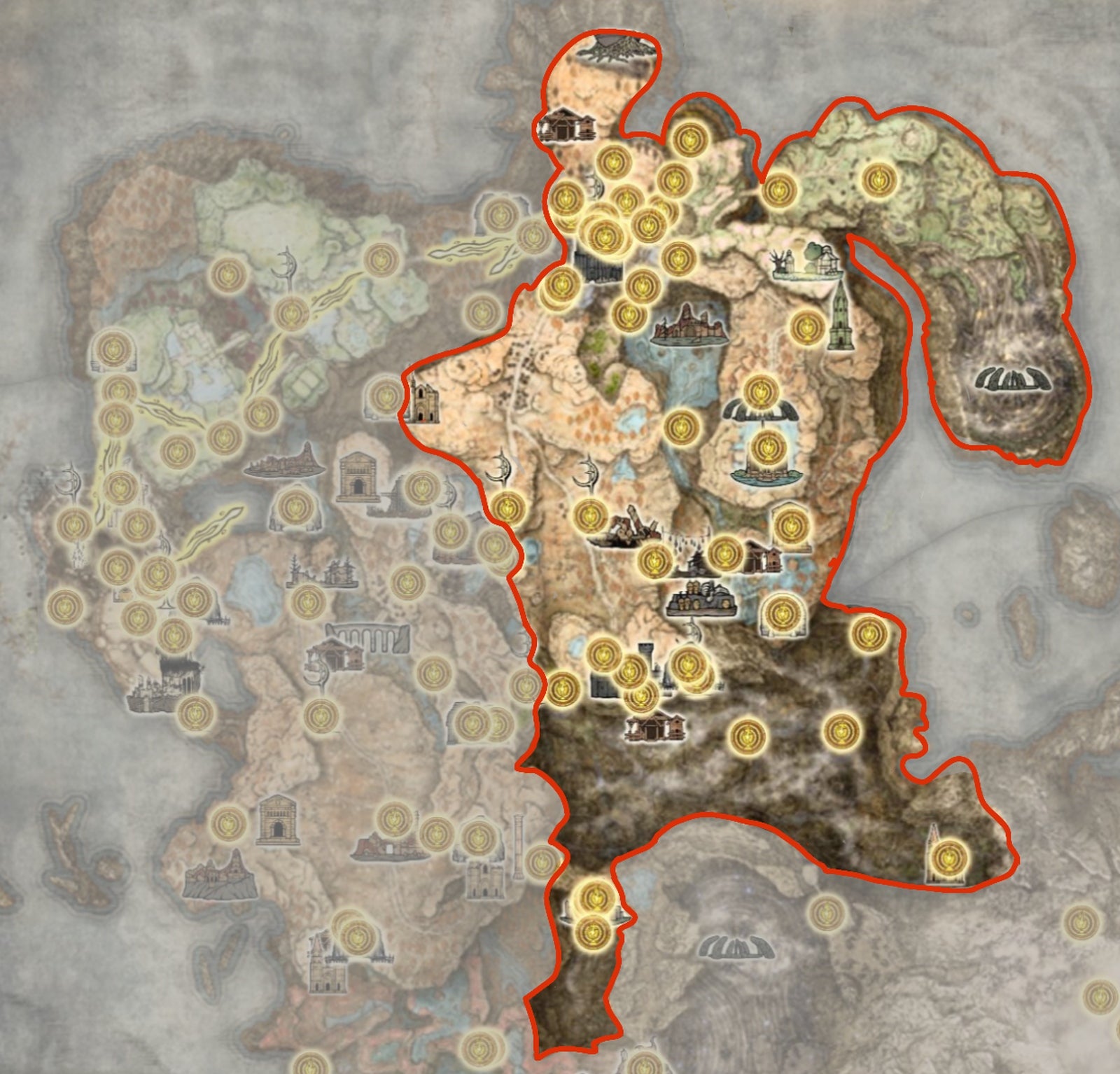 Elden Ring: Shadow of the Erdtree - Scadu Altus: Karte, alle Orte ...