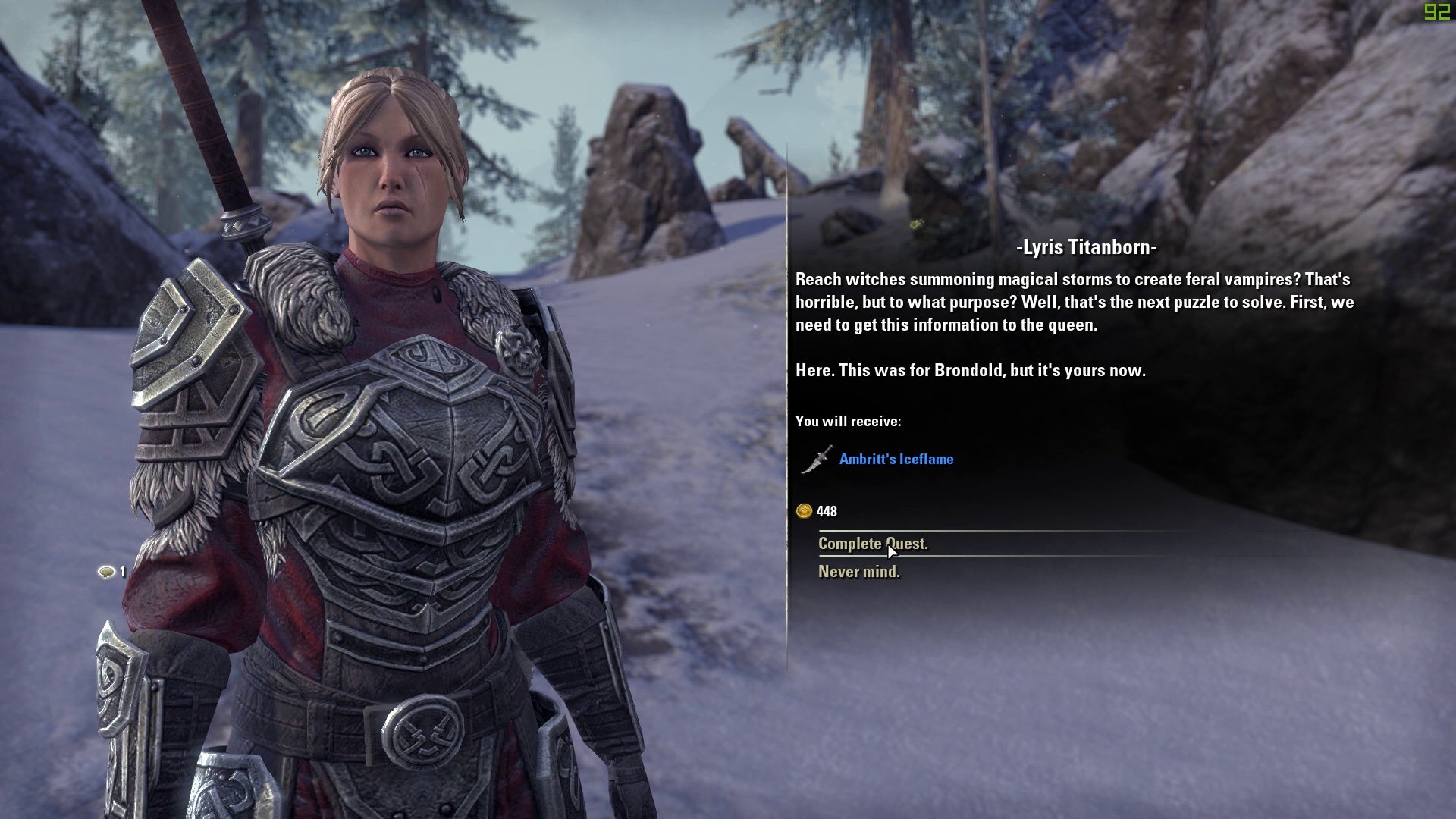 Vampire Elder Scrolls Online Wallpaper