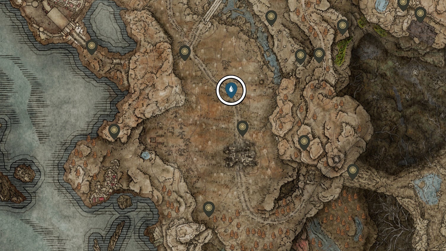 Elden Ring 埃尔德树之影 水晶之泪 地点