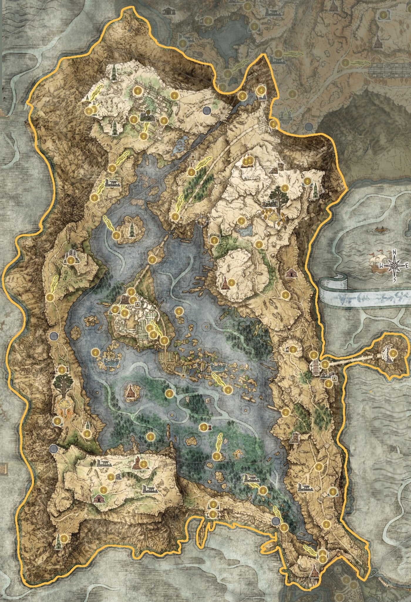 Elden Ring: Liurnia, das Seenland - Karte, Ressourcen, NPCs | Eurogamer.de
