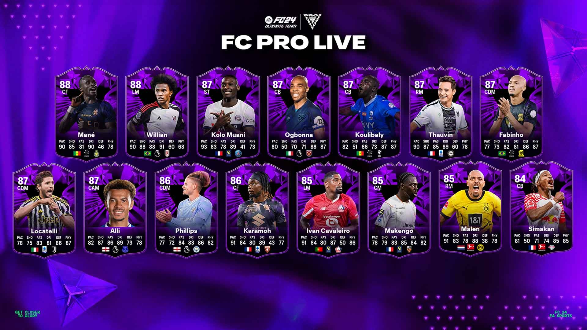 EA FC 24: FC PRO Live Tabelle – Alle Spieler, Leaks und Infos zum FC ...