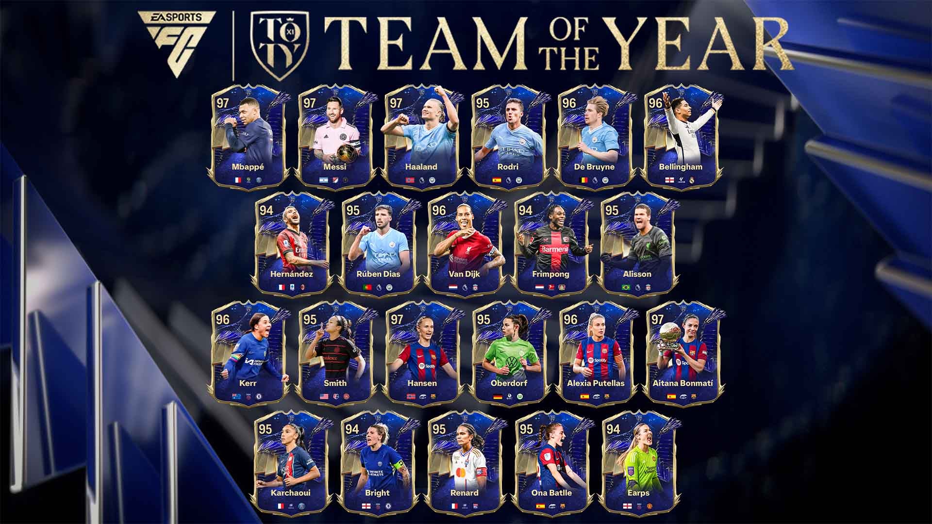 EA FC 24 TOTY: Honourable Mentions Team 1 ist da - Alle "ehrenvollen Erwähnungen" und ihre Werte ...