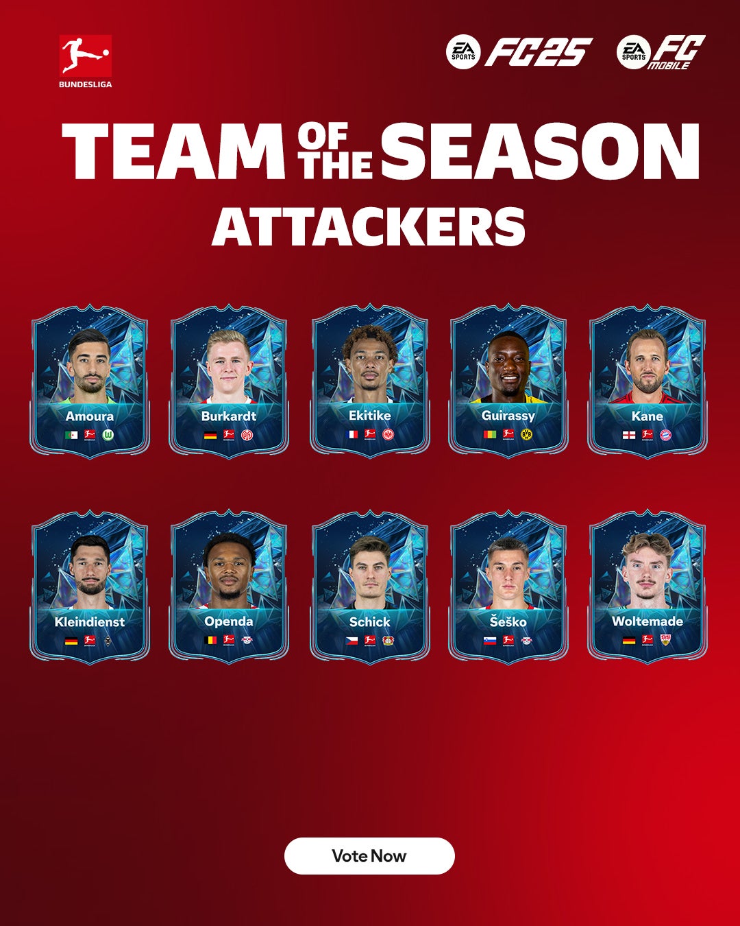 EA FC 25 Bundesliga TOTS Vote: Alle nominierten Profis und Infos ...