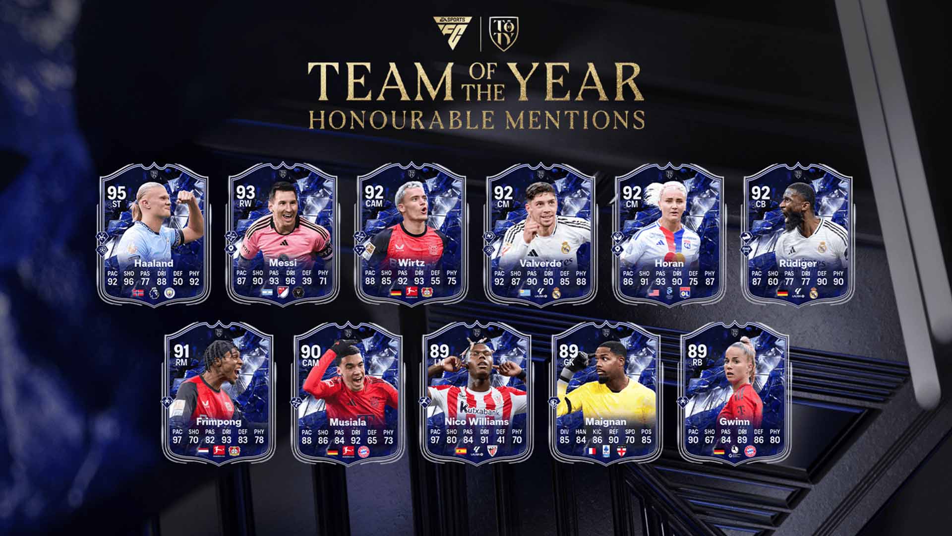 EA FC 25 TOTY: Ehrenvolle Erwähnungen – Alle "Honourable Mentions" und ...