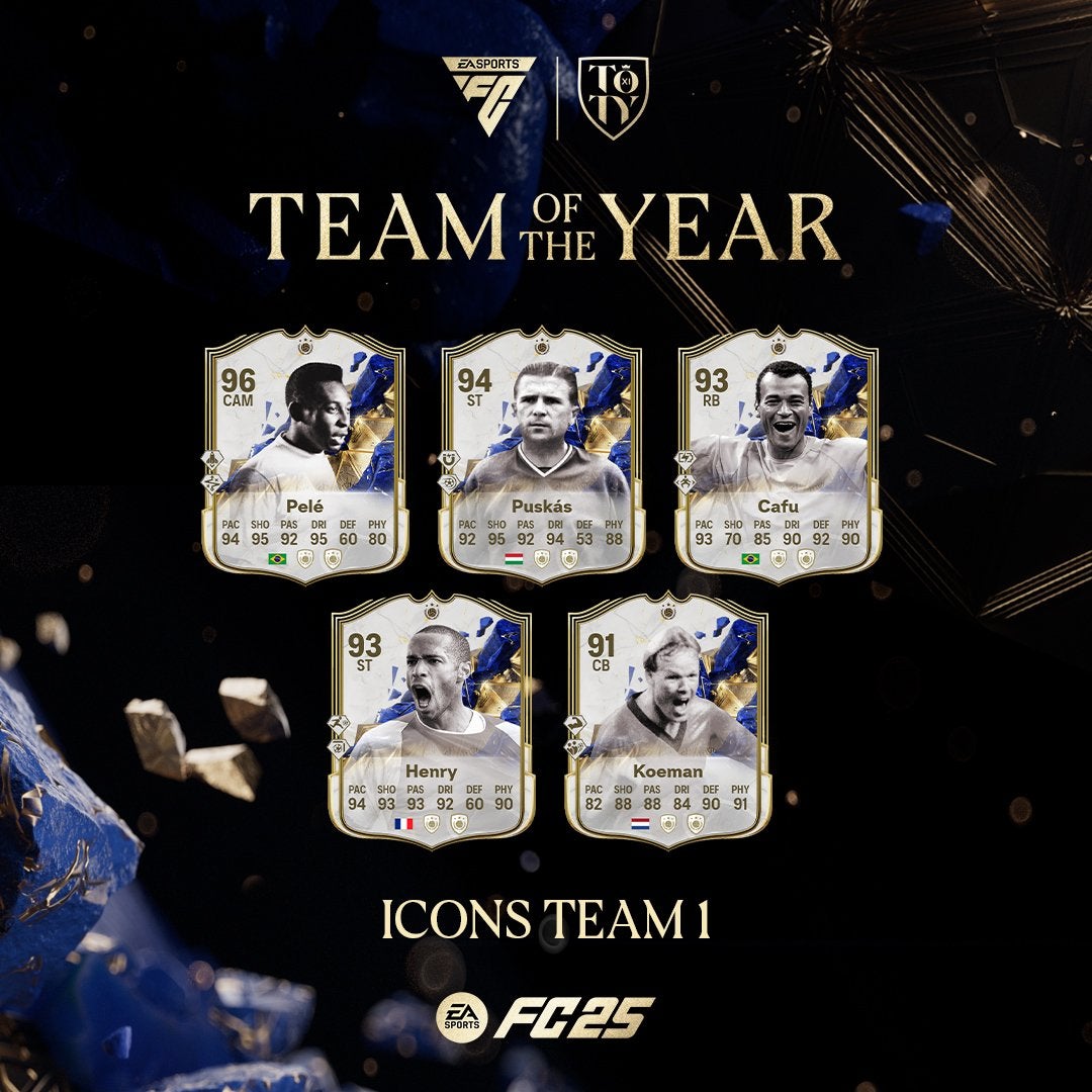 EA FC 25: TOTY Icons - Alle Ikonen, Leaks und Infos zum Team des Jahres ...
