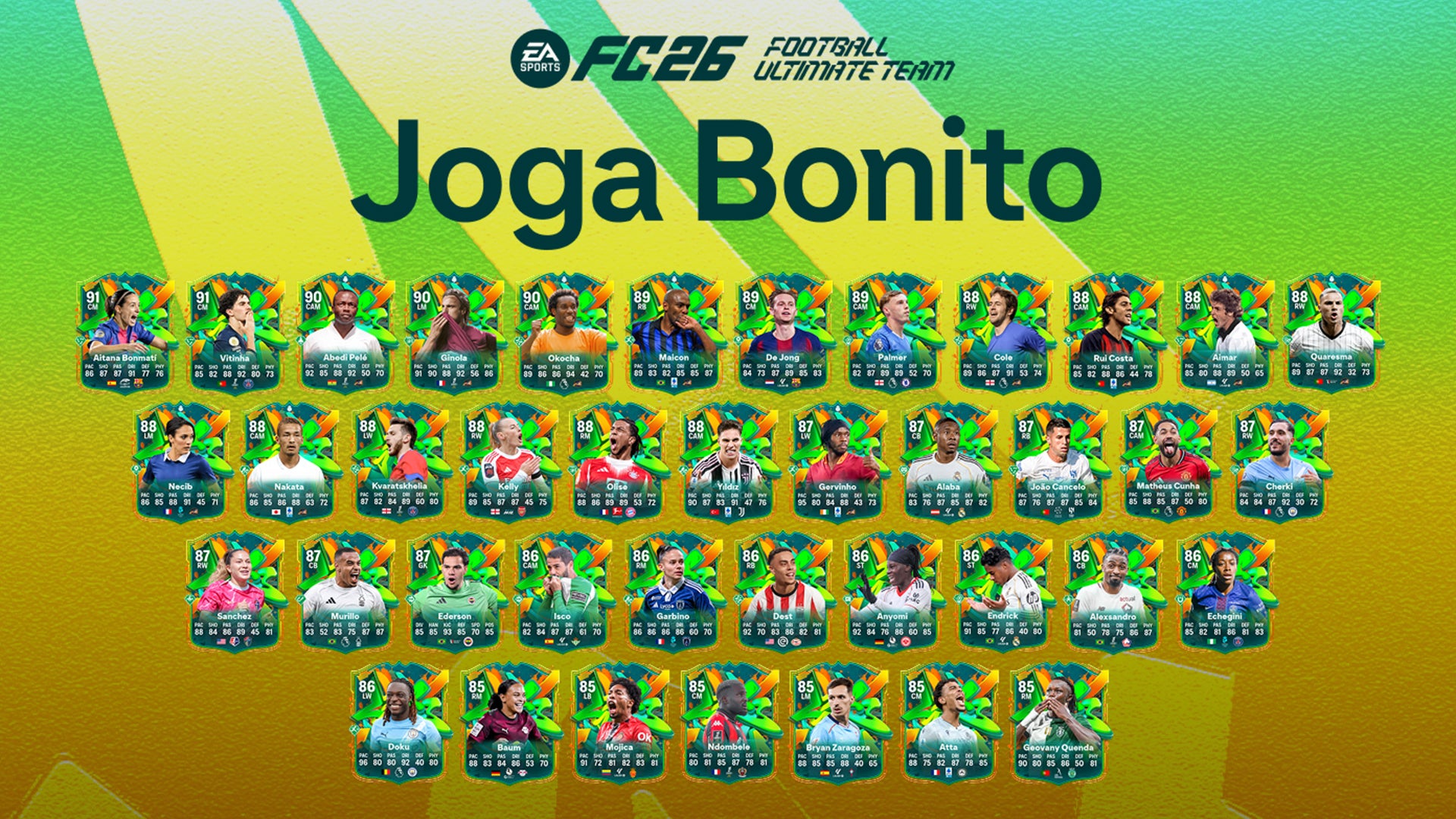 EA FC 26: Joga Bonito Upgrade Tracker - Alle Spieler und Heroes im ...