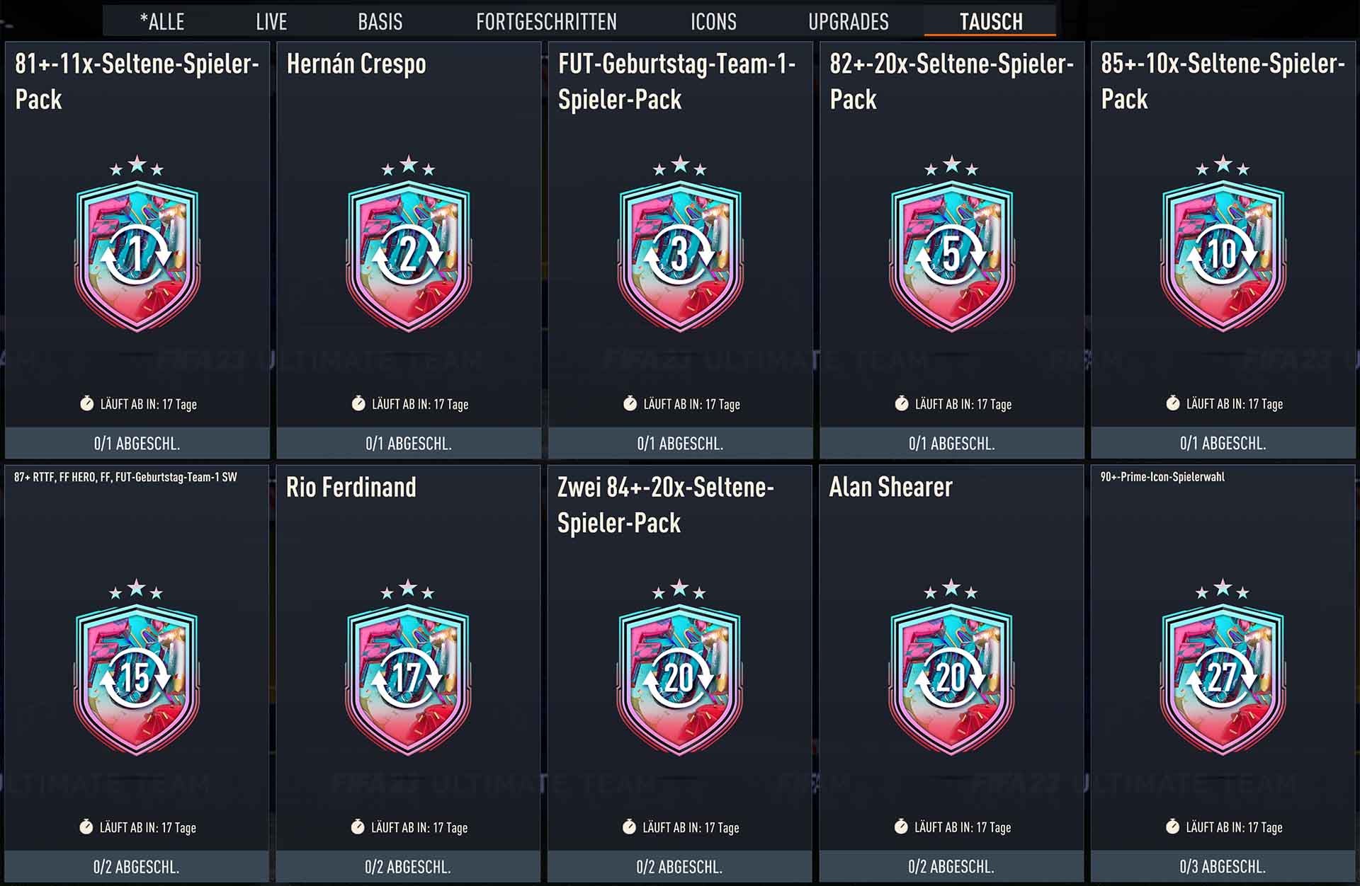 FIFA 23: FUT Birthday Token Tracker – Alle SBCs und Aufgaben mit Geburtstag-Tausch-Token ...