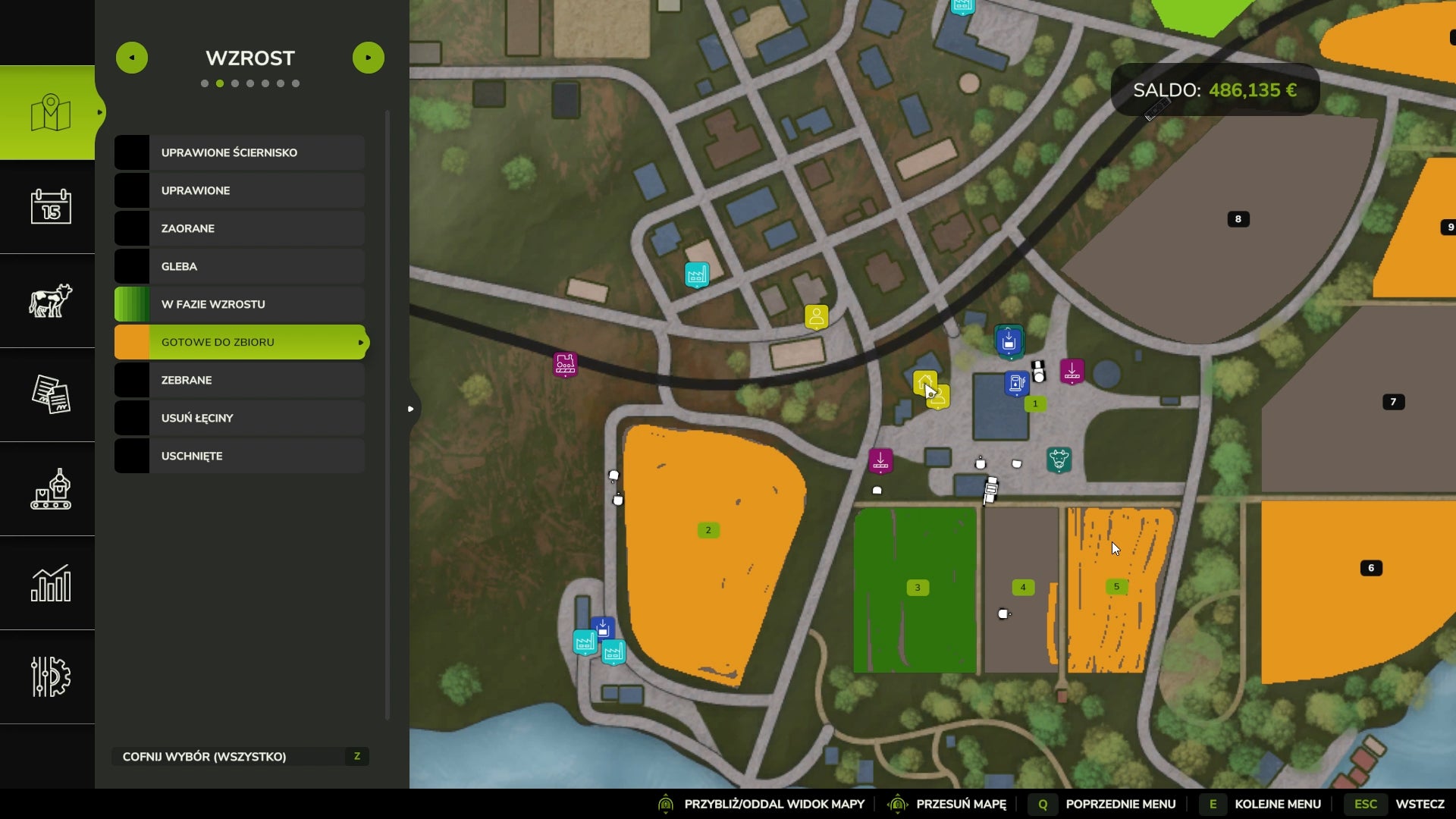 Farming Simulator 25 - uprawy zbożowe: pszenica, jęczmień, sorgo, owies ...