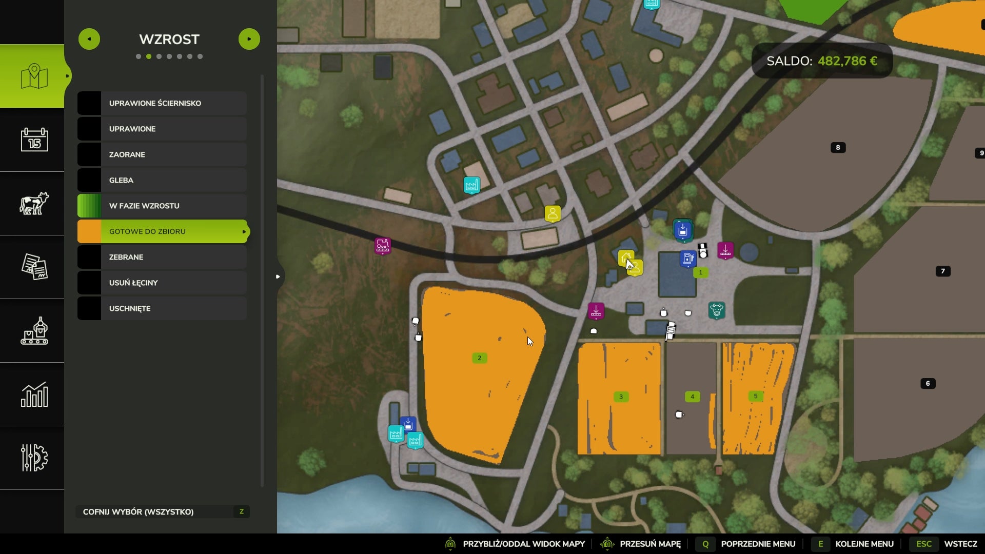 Farming Simulator 25 - uprawy zbożowe: pszenica, jęczmień, sorgo, owies ...