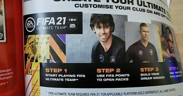 EA under fire for promoting FIFA loot boxes in toy catalogue ...