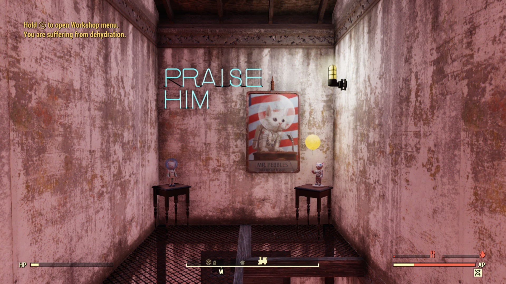 Inside The Fallout 76 Church That Worships Mr. Pebbles, The First Cat ...