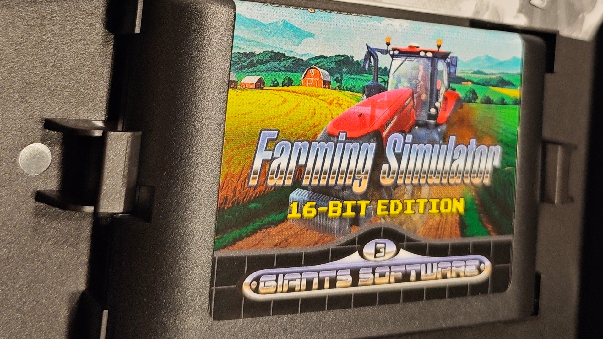 Ernten wie 1993: Der Farming Simulator 16-Bit macht das Sega Mega Drive ...
