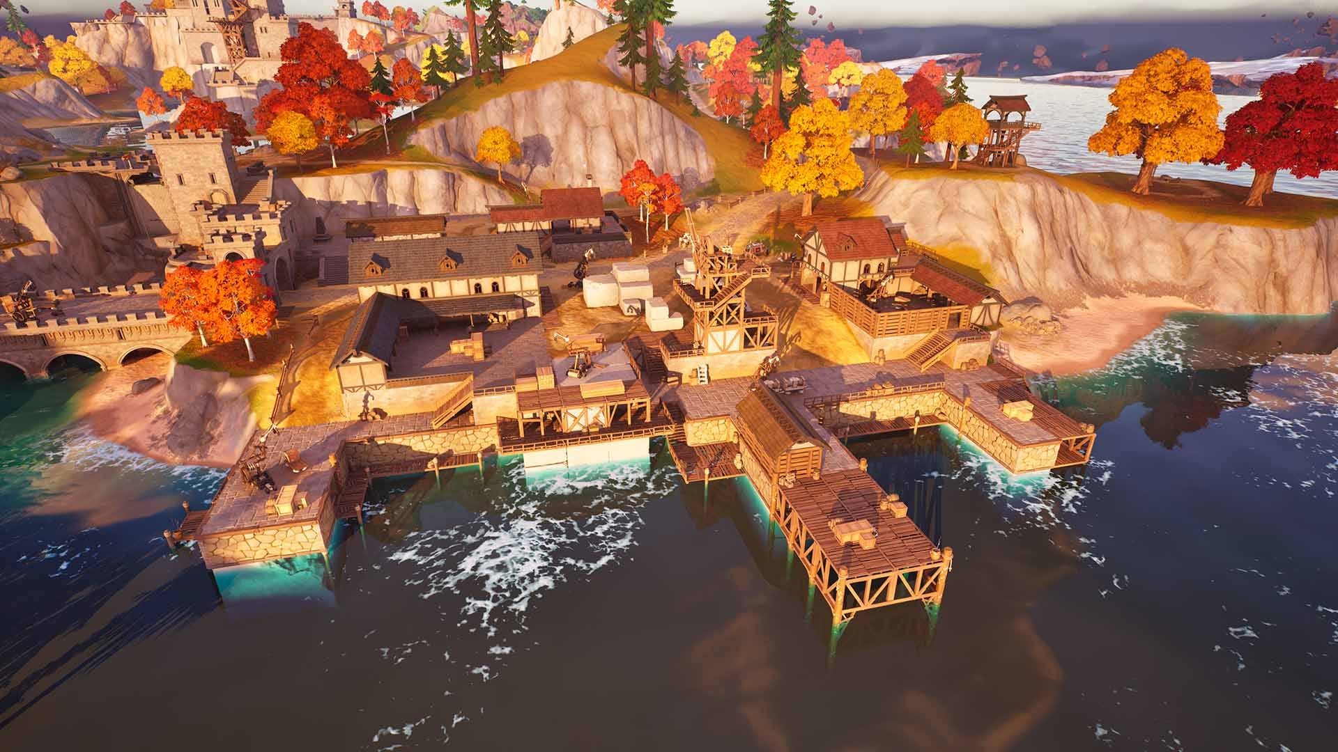 Fortnite Map in Chapter 4 Season 1: Erstmals alle benannten Orte neu ...