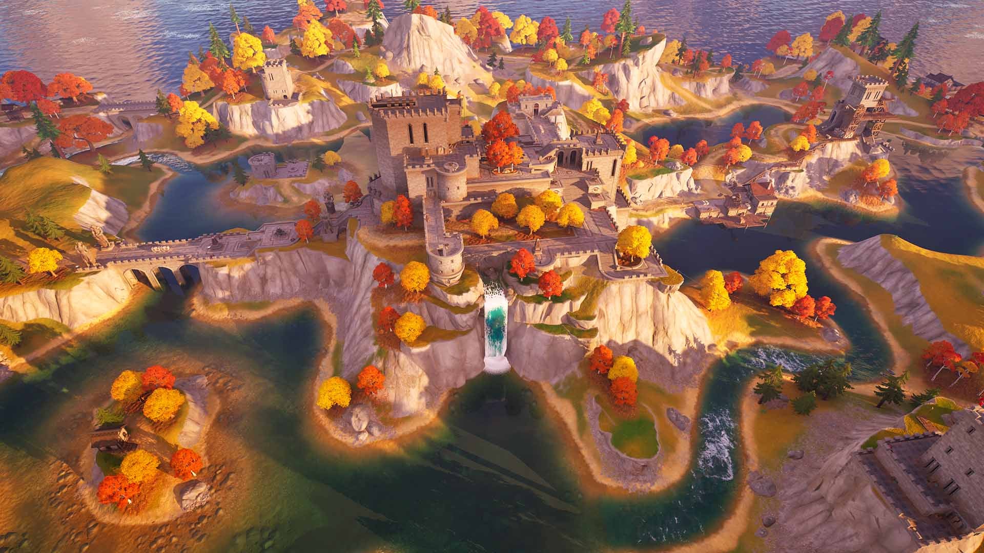Fortnite Map in Chapter 4 Season 1: Erstmals alle benannten Orte neu ...