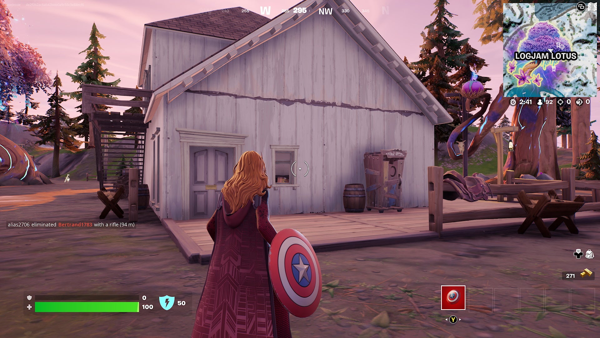 Fortnite Logjam Lotus rotating location explained | Eurogamer.net