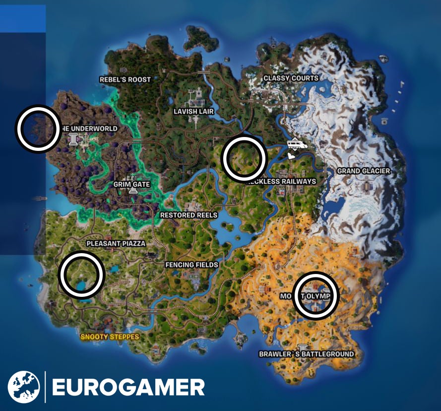Fortnite Scrying Pool locations | Eurogamer.net
