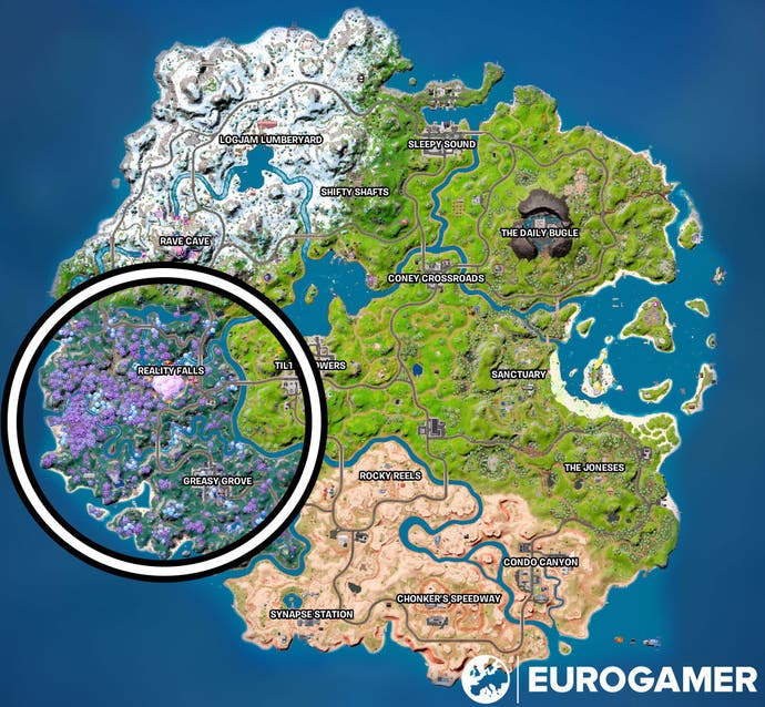 Fortnite Slurp Bouncer Mushrooms Location And How To Gain Shield By