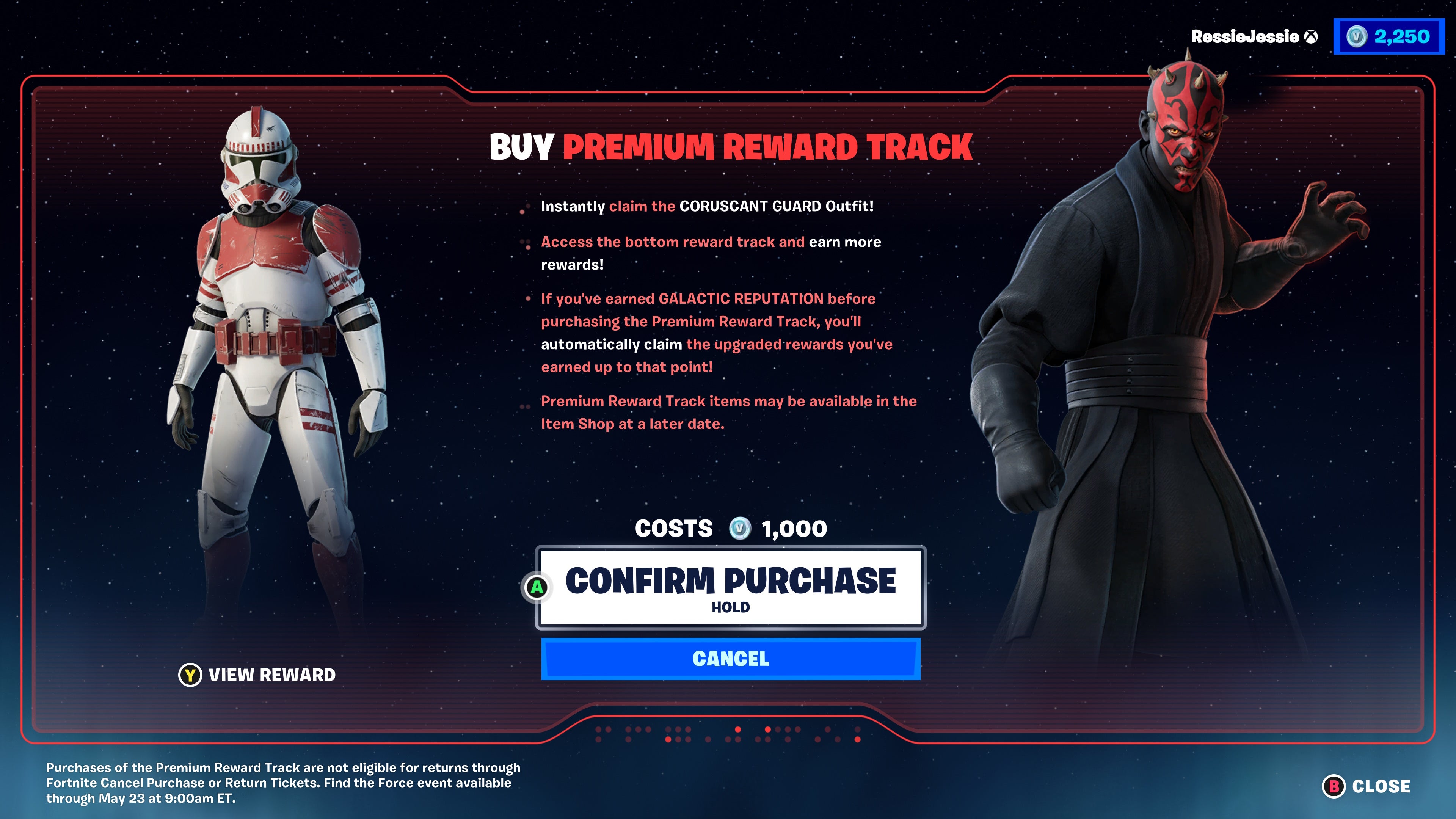 Fortnite Find The Force rewards and challenges for Star Wars 2023 event ...