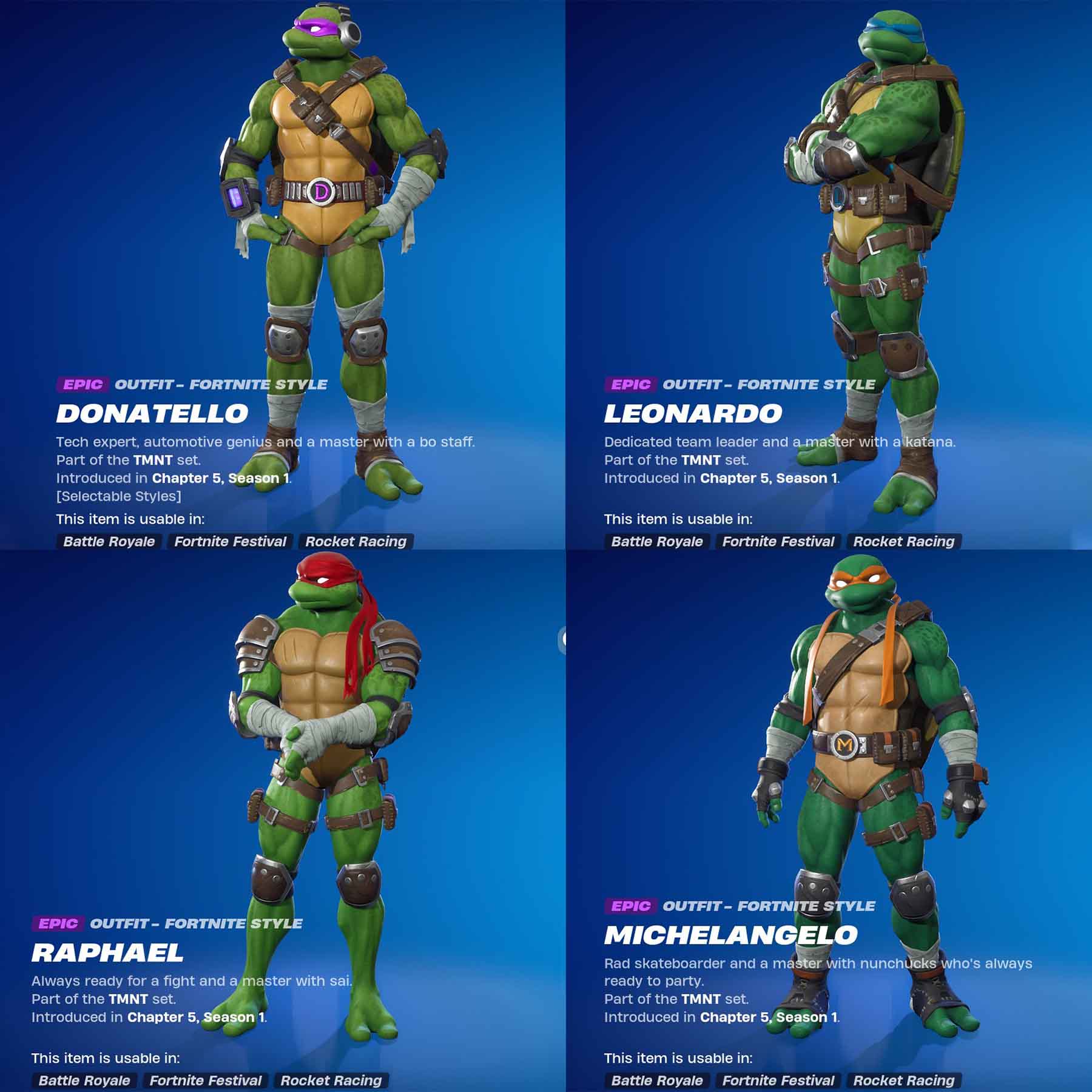 Fortnite X Teenage Mutant Ninja Turtles kommt wohl noch vor Weihnachten ...