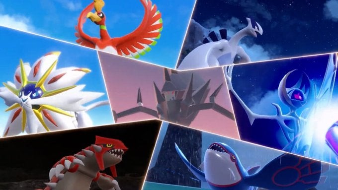 Todos Los Nombres Y Fotos De Pokémon Legendarios