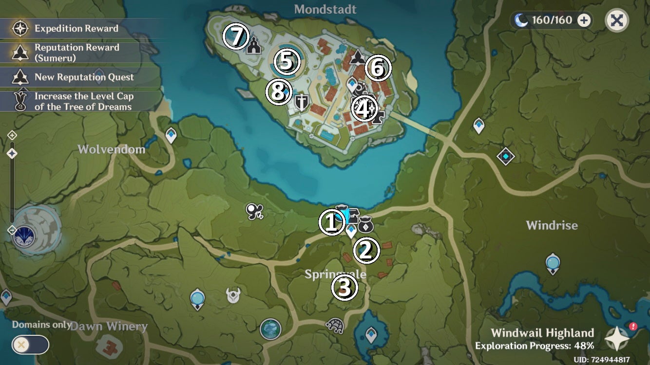 Genshin Impact Fecund Hamper locations for Fecund Blessings event ...