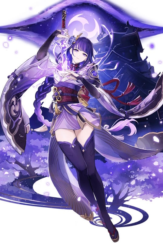 Genshin Impact Raiden Shogun materials, kit, and Constellations ...