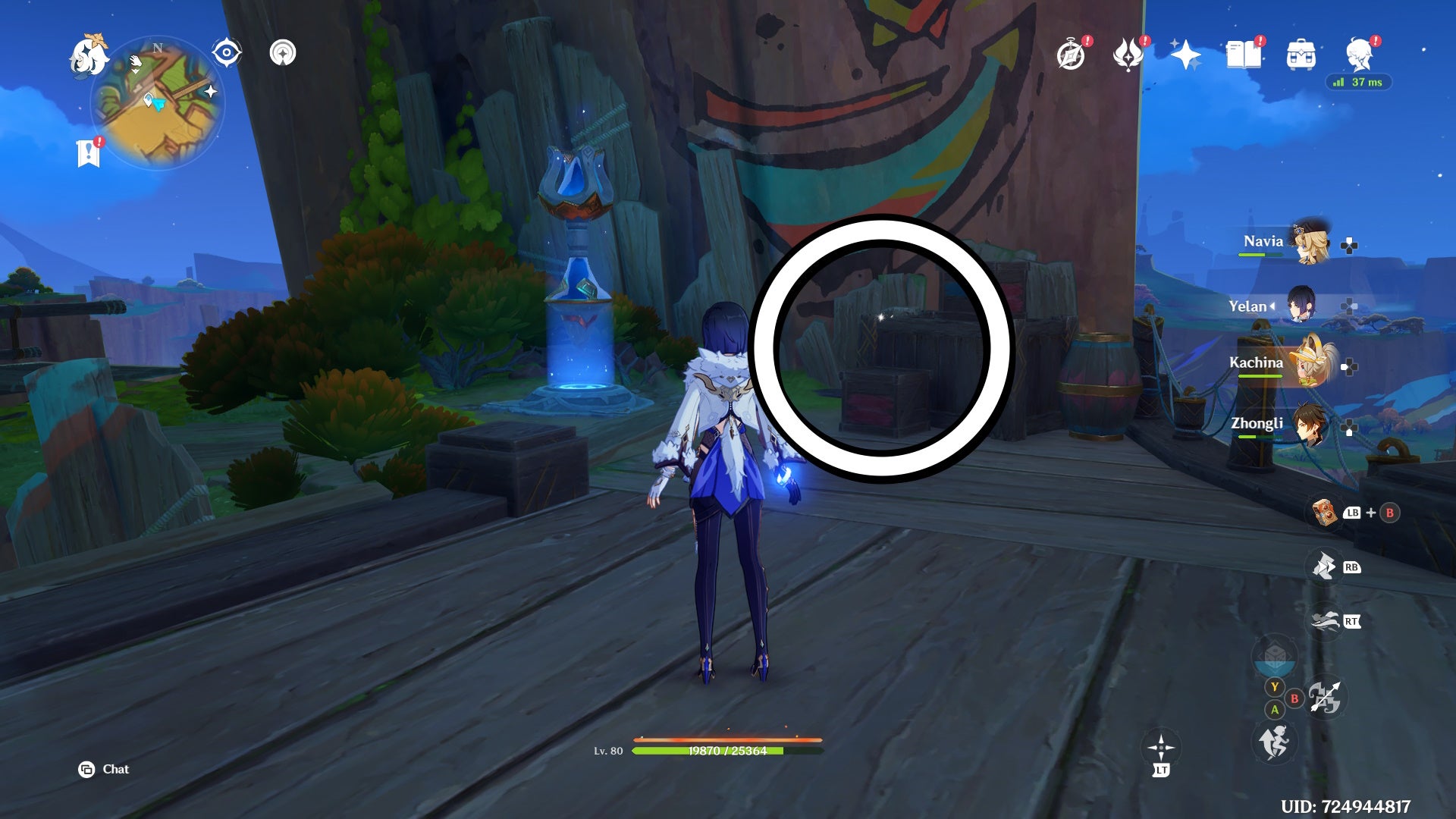 Genshin Impact Tisoc pass location | Eurogamer.net