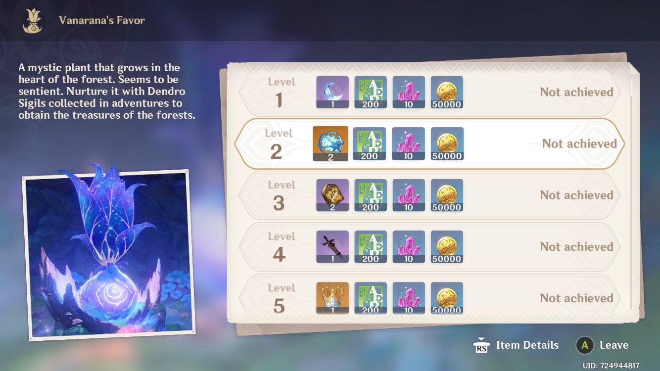 Genshin Impact how to unlock Tree of Dreams, all Tree of Dreams rewards | Eurogamer.net