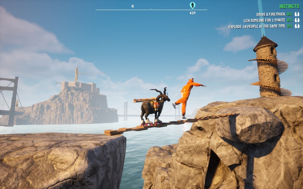 Goat Simulator 3 review: more than the sum of its fart noises | Rock ...
