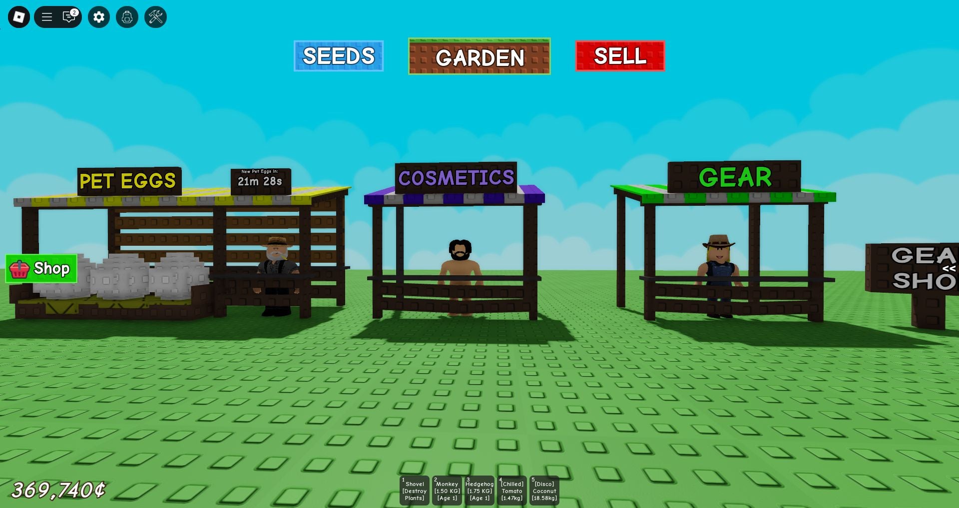 Cosmetics update in Grow a Garden | Eurogamer.net