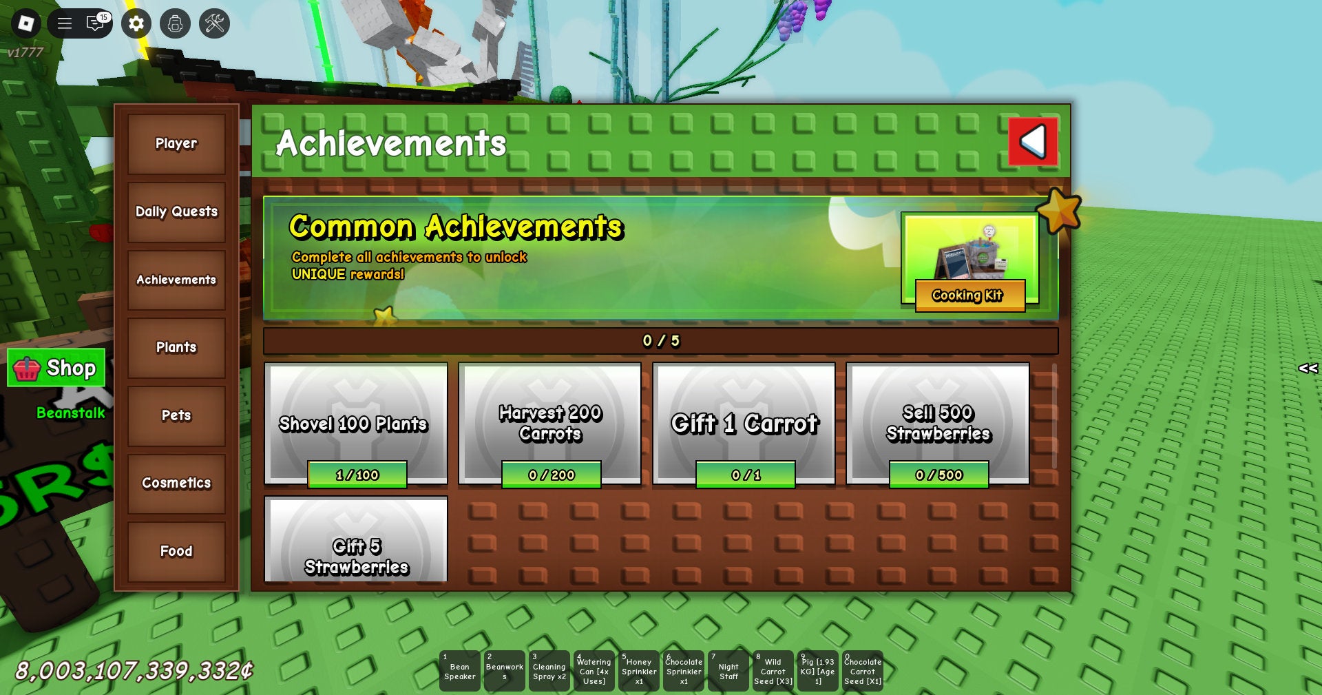 How to cook in Grow a Garden | Eurogamer.net