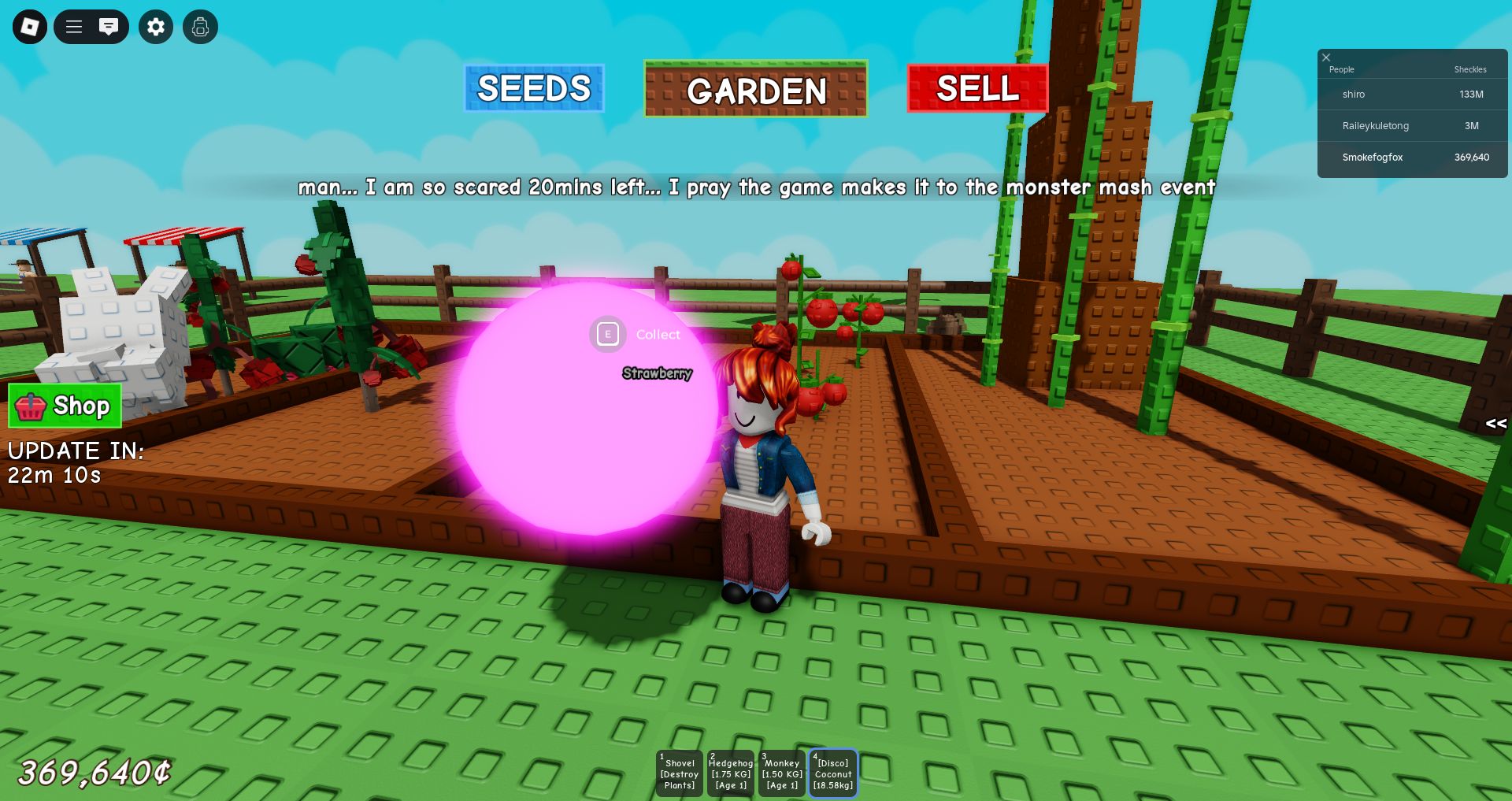 Grow a Garden Monster Mash event | Eurogamer.net