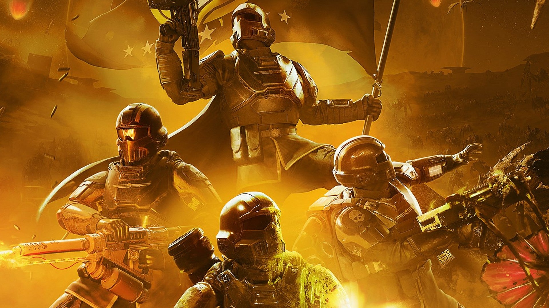 Helldivers 2 Patch Notes: Update lässt euch endlich Flaggen in Feinde ...