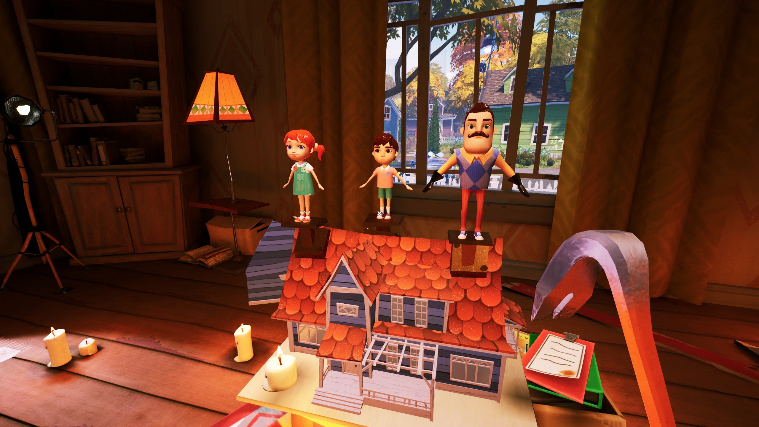 Hello Neighbor 2 Walkthrough Part 1: Safe code, scissors and photo ...
