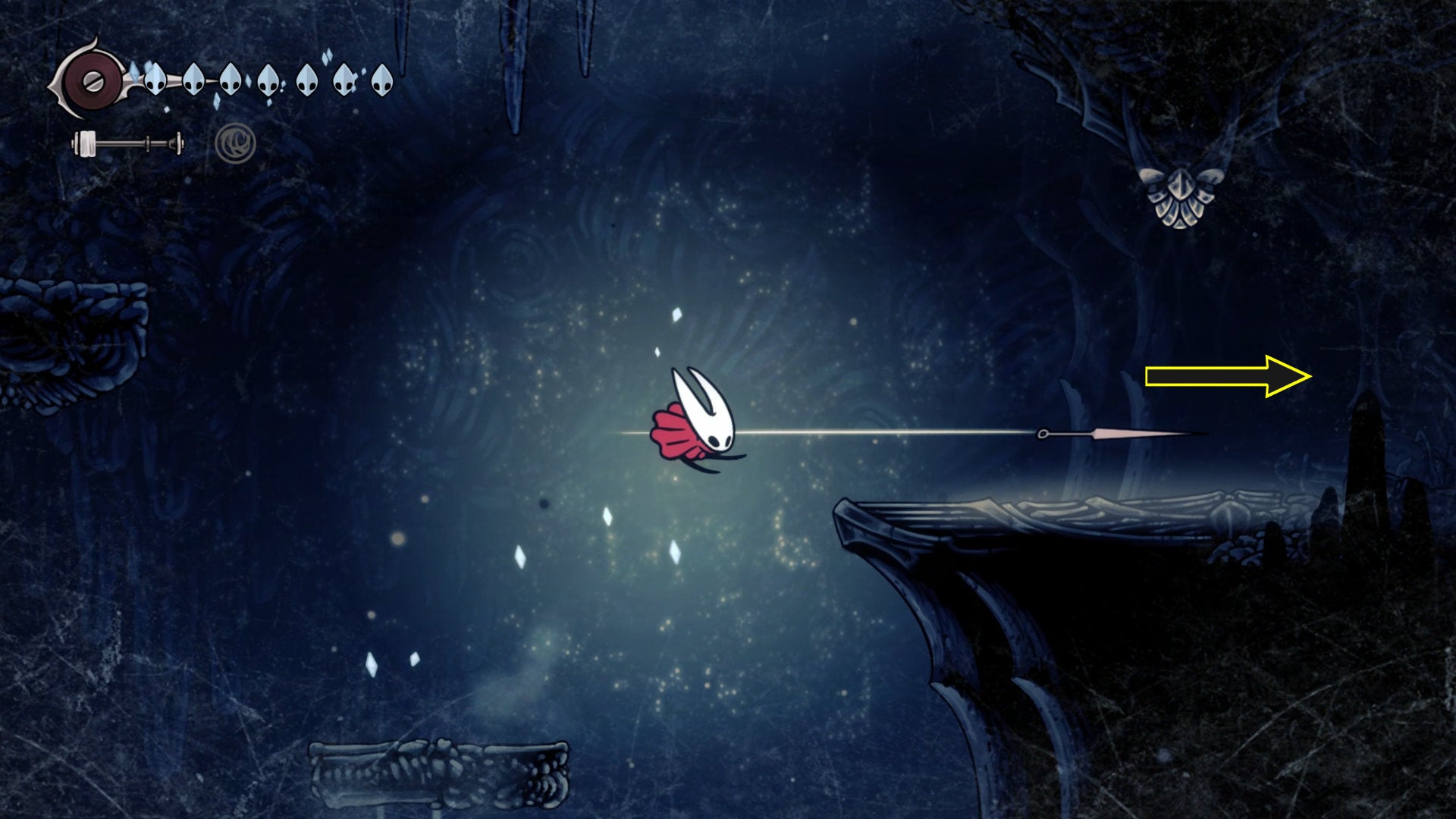 Hollow Knight Silksong - Mount Fay, jak zdobyć podwójny skok, Faydown ...