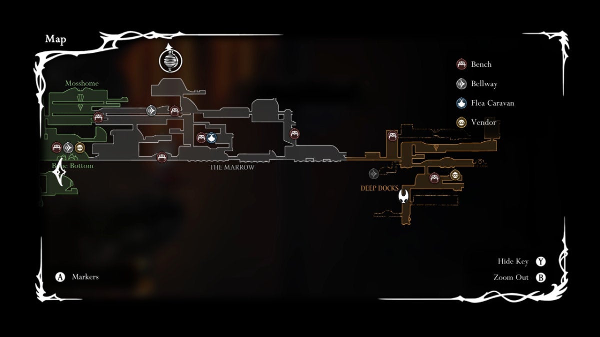 Hollow Knight Silksong - mapa, kompas, jak określić swoją pozycję ...