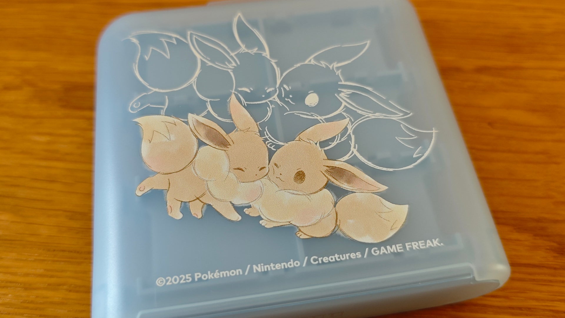 Hori Game Card Case und Puff Pouch-Tragetasche (Evoli) für Switch 2 im ...