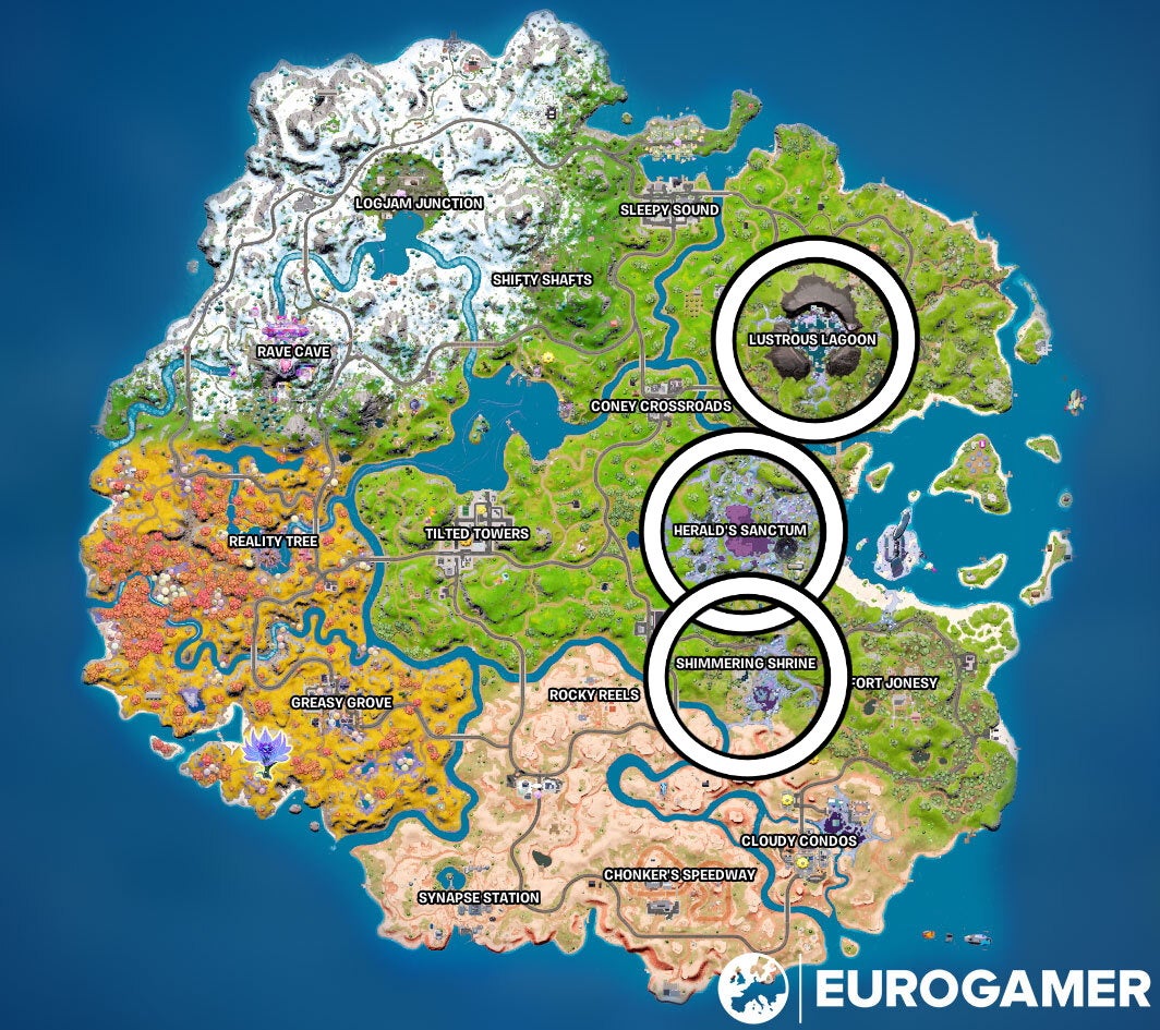 How to destroy Chrome objects then collect Chrome Anomalies in Fortnite ...