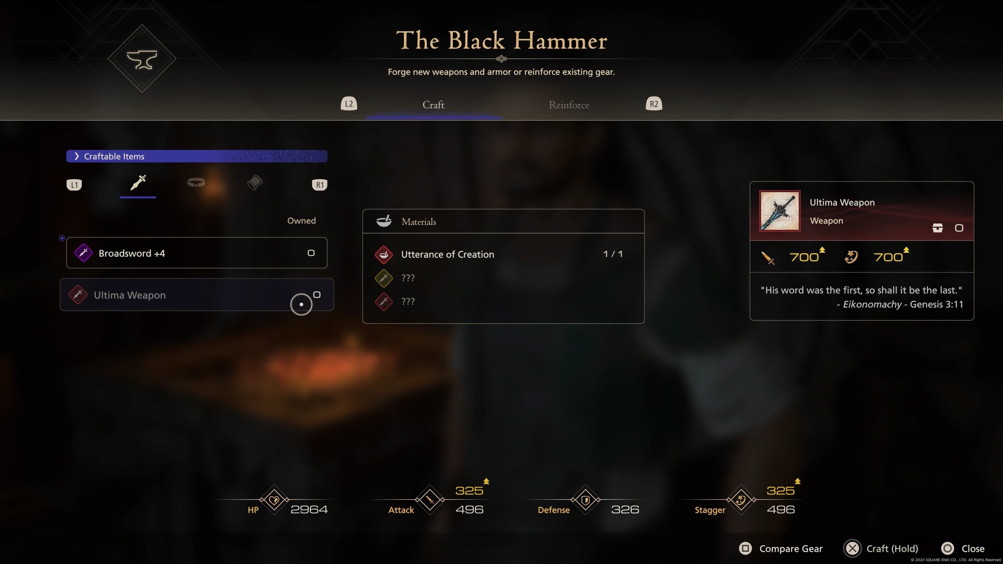 How to get Ultima weapon in Final Fantasy 16 | Eurogamer.net