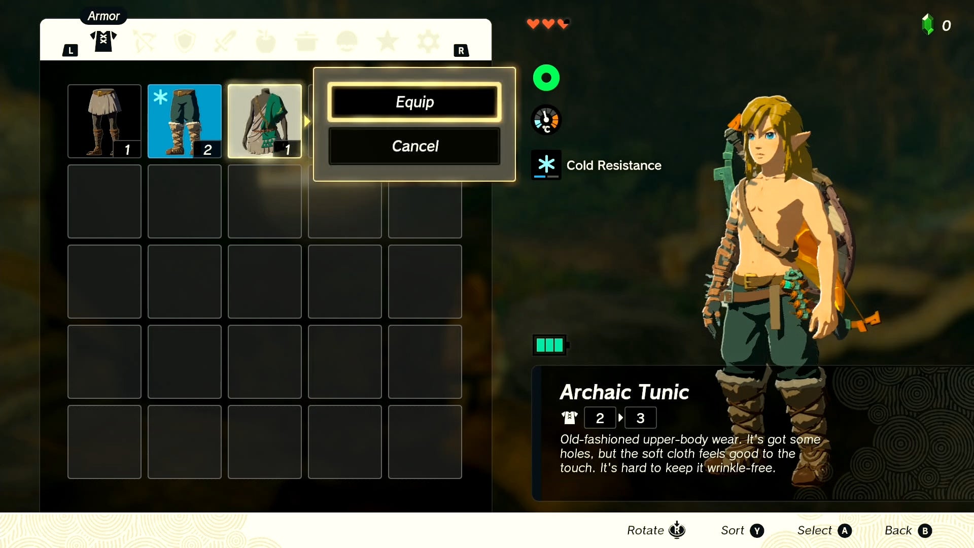 How to get the Archaic Tunic in Zelda Tears of the Kingdom | Eurogamer.net