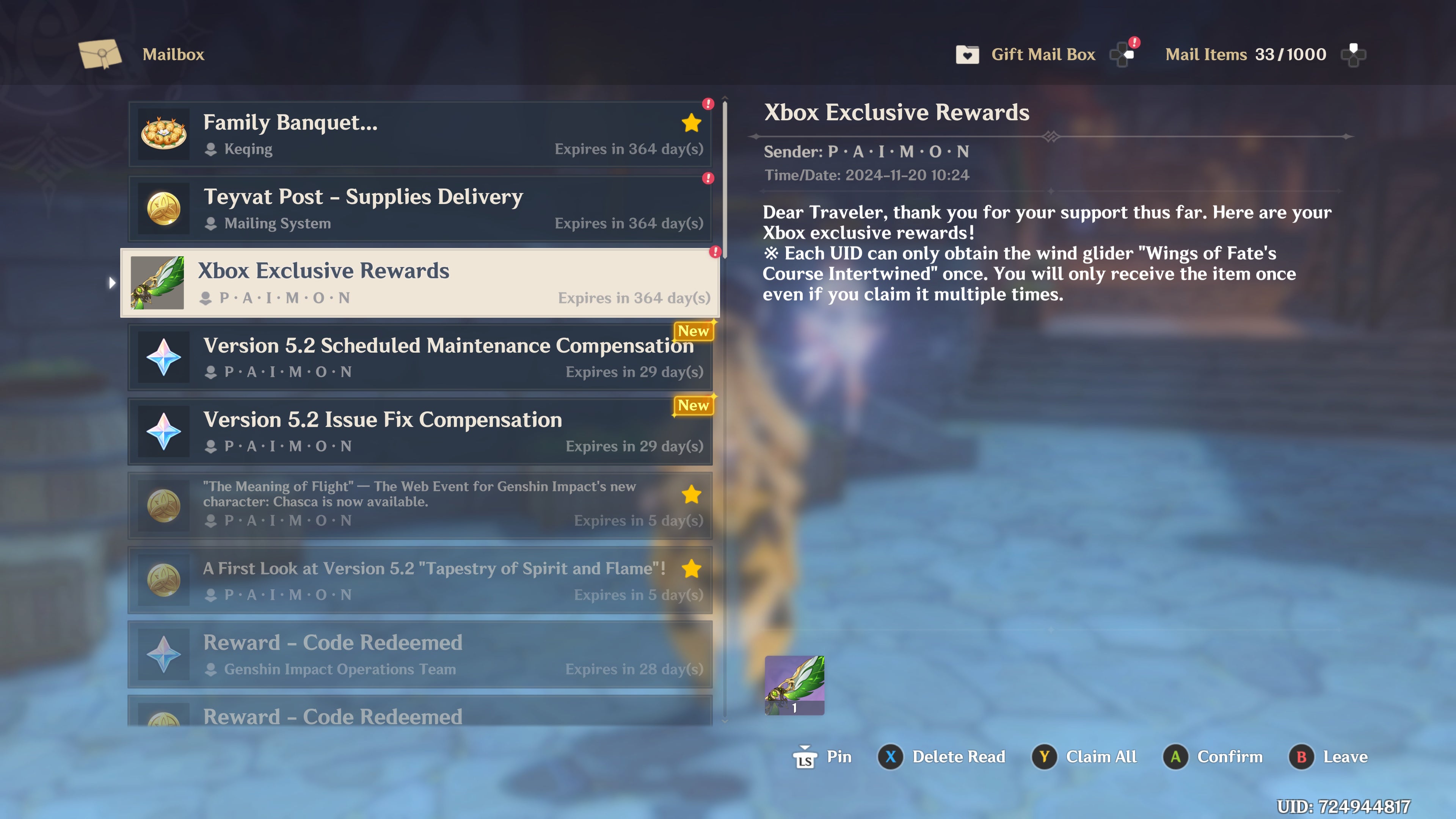 How to get the Wings of Fate's Course Intertwined in Genshin Impact ...