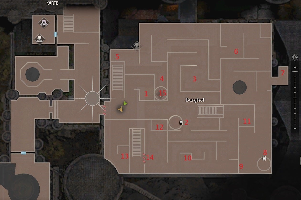 Resident Evil 4 Remake - Der Weg durch das Labyrinth im Garten erklärt ...