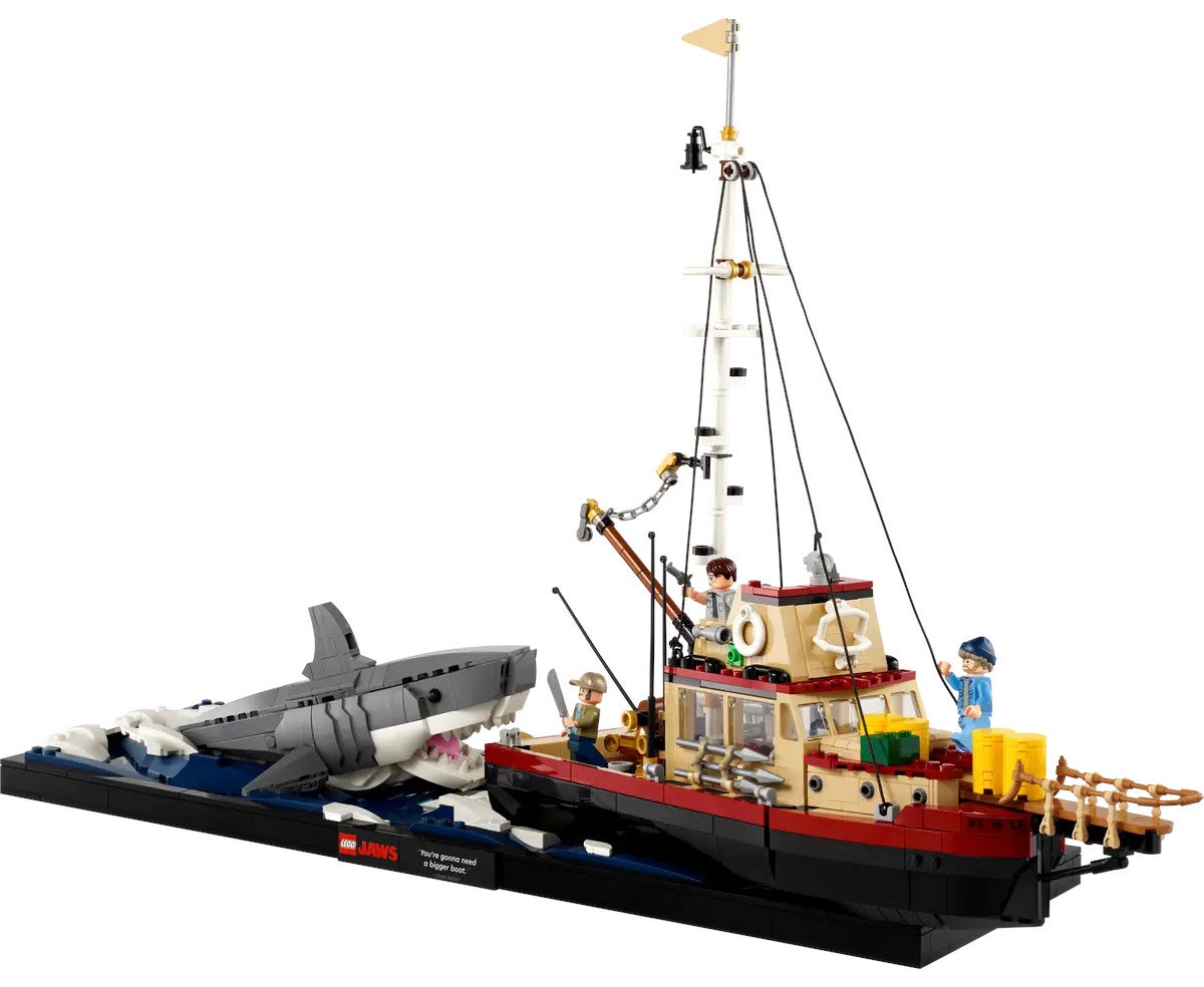 Lego zeigt sich bissig: So sieht das neue Set zu Der weiße Hai aus ...