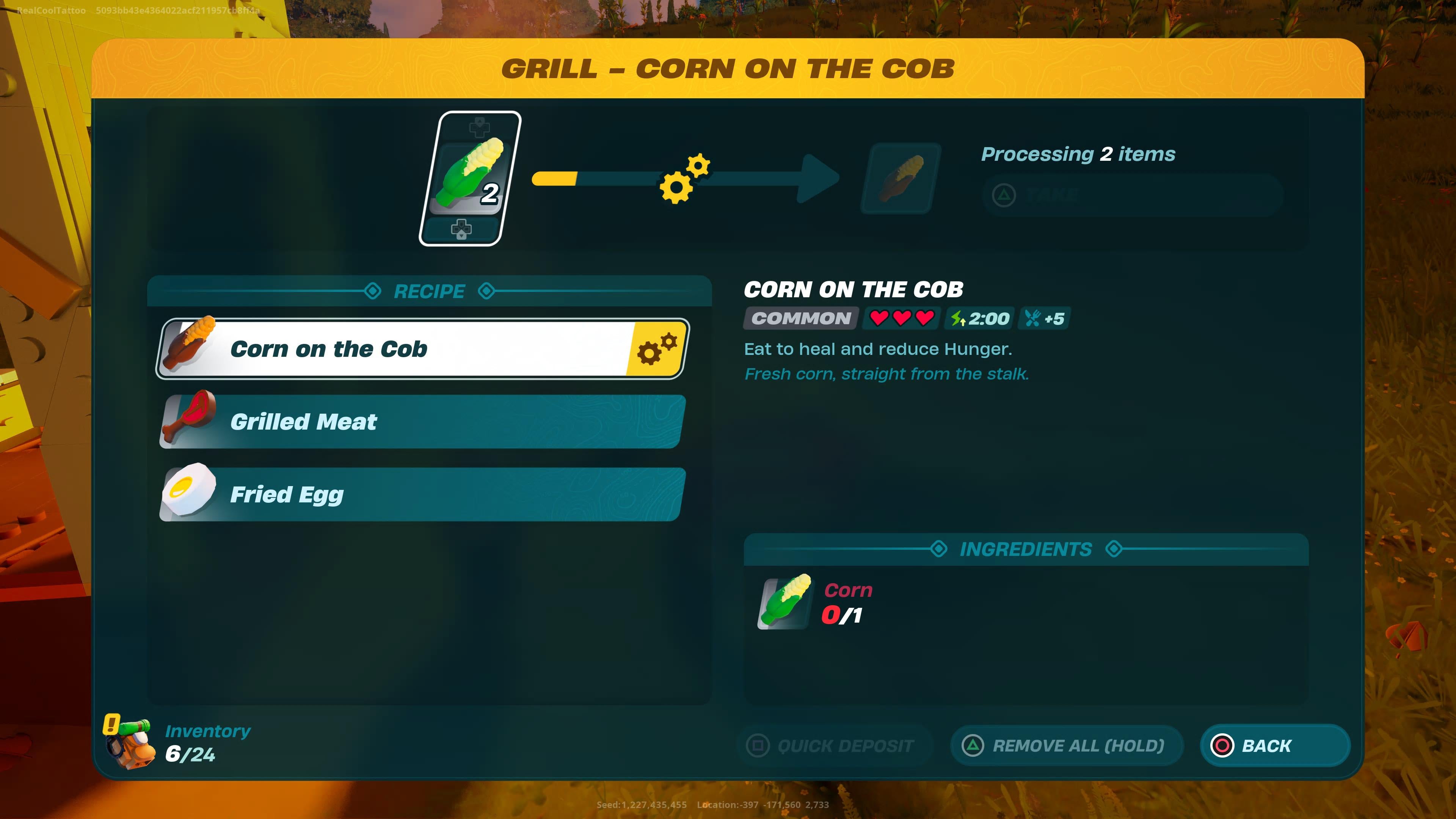 How to cook food and eat in LEGO Fortnite | VG247