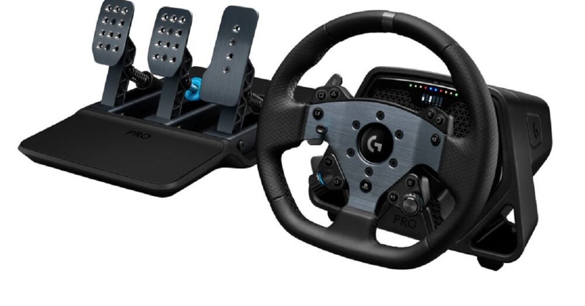 Logitech's premium Pro Racing wheel and pedals are £410 off with a ...