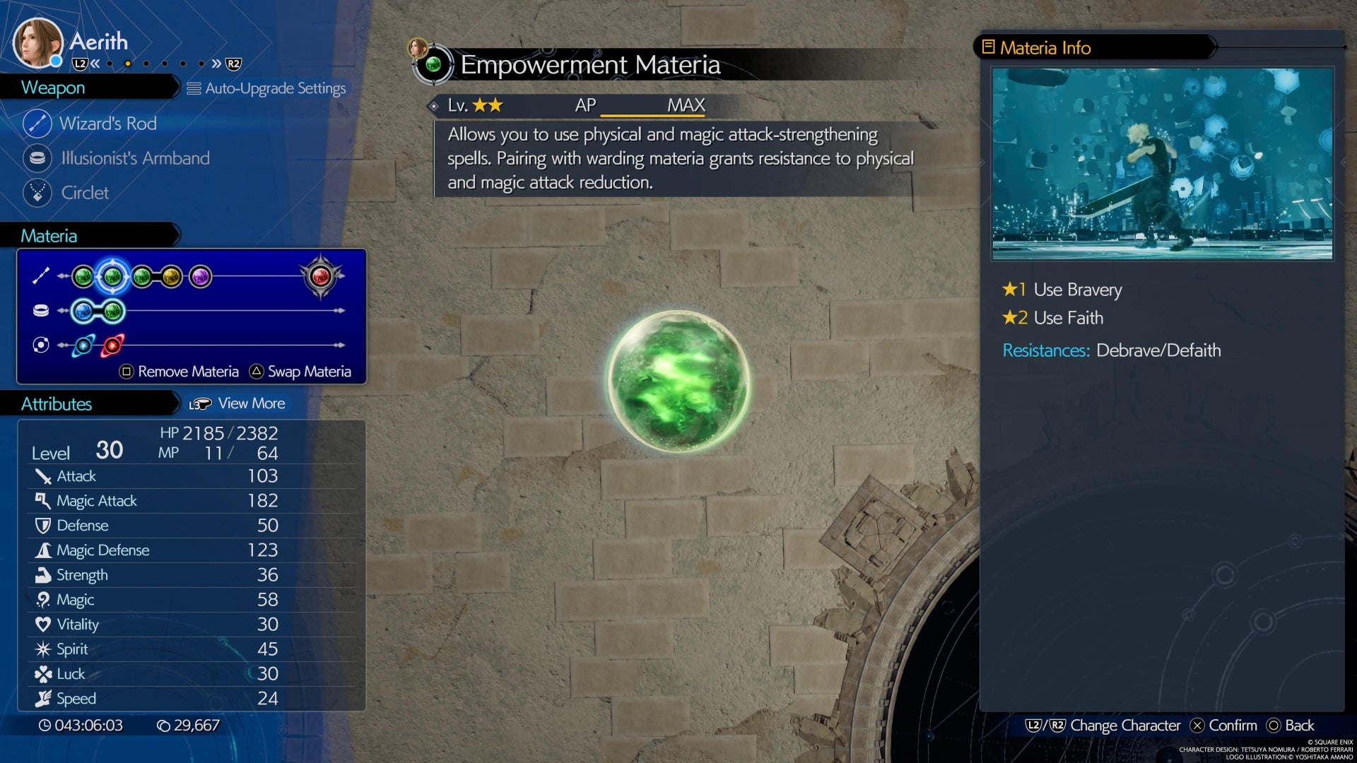 Final Fantasy 7 Rebirth: Wie Materia funktioniert, wie ihr sie ...