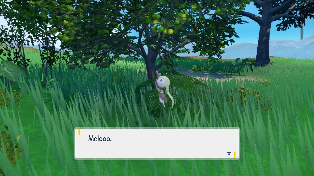 Cómo atrapar al Pokémon legendario Meloetta en Pokémon Escarlata y ...