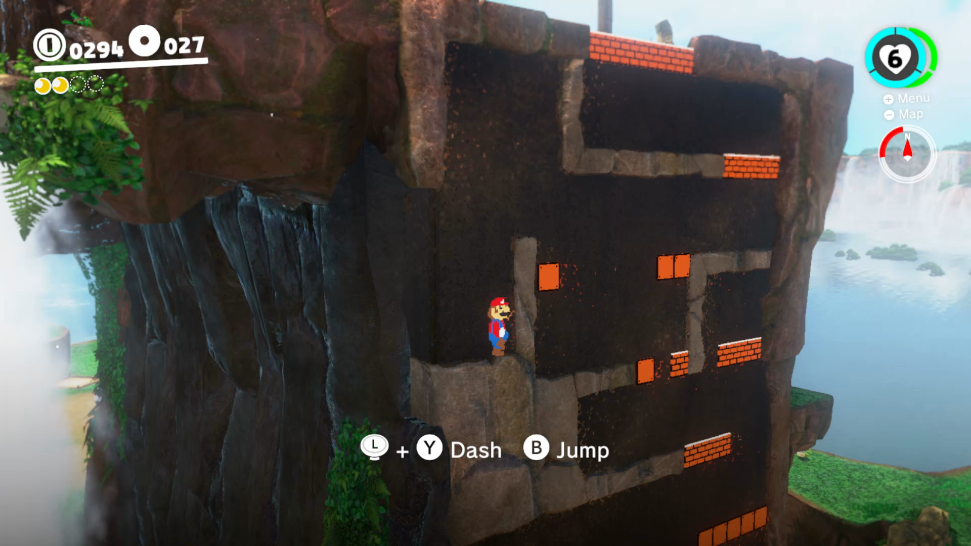Super Mario Odyssey Cascade Kingdom Moon Locations - All Secrets, Boss ...
